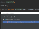 Android Why Asynctask Can T Implement Methods Except Doinbackground