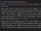 Reactjs Could Not Find A Declaration File For Module React Bootstrap