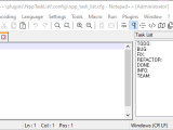 Keywords In Plugin Task List For Notepad Super User