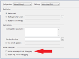 Winapi How To Enable Debugging Of Visual Studio C Called From C