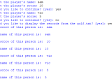 Python 3 My Code Is Suppose To Print One Name And One Score From This