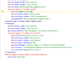 Xml Android Support Design Widget Coordinatorlayout Error Stack