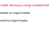 Github Git Push Rejected Pull Failed Fatal Refusing To Merge
