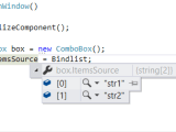C Binding Combo Box To An Array Of String Wpf Stack Overflow