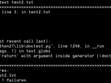 Python Doctest Exception Test Handling Stack Overflow