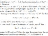 Linear Algebra Image Kernel Of A Linear Map And The Dimension Of