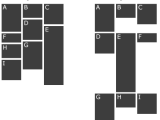 Javascript Materializecss Grid Layout With Different Heights