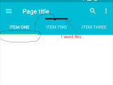 Android How To Change Indicator Of Tablayout To Top From Bottom