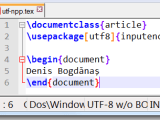 Unicode Enabling Utf 8 File Encoding In Various Text Editors Tex