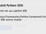 Invalid Python Sdk Error While Using Python 3 4 On Pycharm Stack Overflow