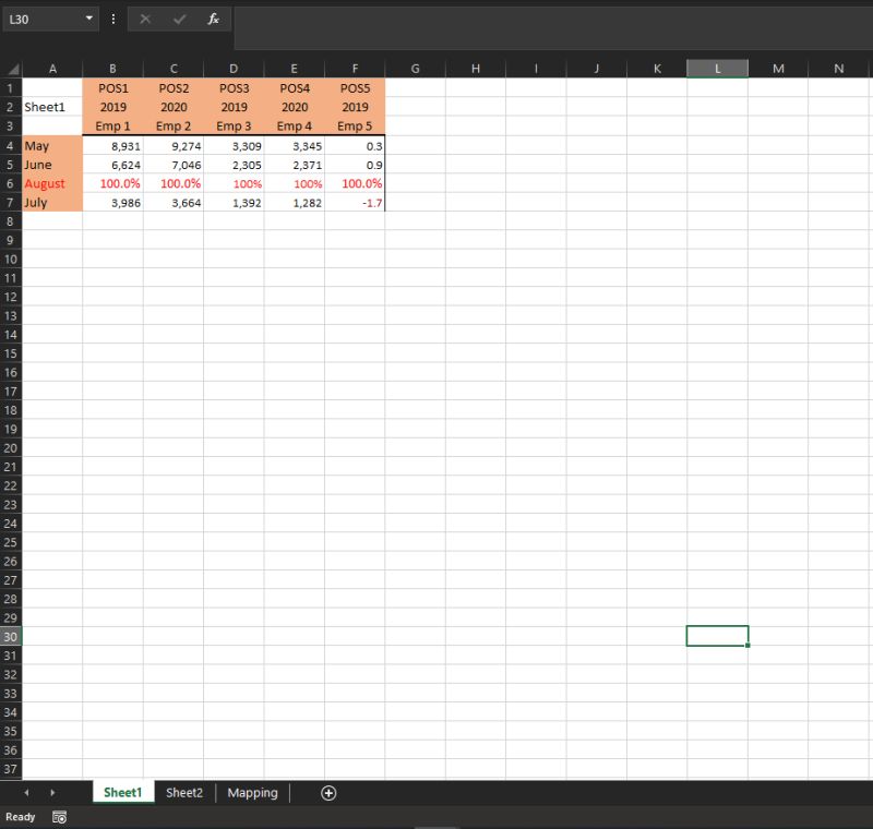 Vba Mapping Table With Multiple Items Stack Overflow - High Quality 4K Abstract Backgrounds | Free Download