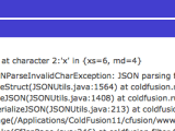 Passing Json To Custom Coldfusion Tag Stack Overflow