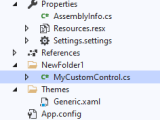 Wpf Custom Control Style Not Implemented Stack Overflow