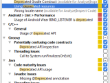 Android Studio No Strikeout On Deprecated Methods Variables Stack