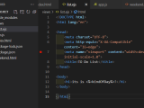 Javascript Visual Studio Code Isn T Recognising Ejs Stack Overflow
