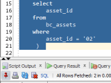 Oracle Sqldeveloper Able To Run Incomplete Query In Sql Developer