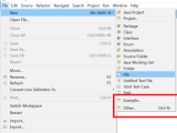 Java Addition Of Items To The New Button In Eclipse Toolbar Stack