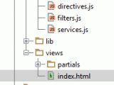 Node Js Angularjs Index Html In Views Folder Stack Overflow