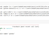 Python Import Pandas Is Not Working In Jupyter Notebook Stack Overflow