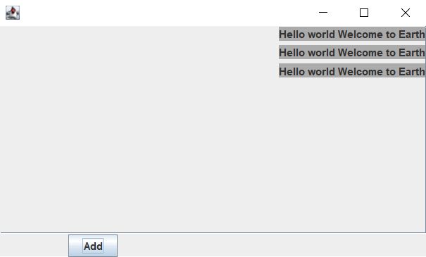 Java Multiline Jlabel Using Html Tags And Alignment Issues Stack - Creative Dark Texture - Desktop