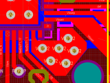 Pcb Decoupling Cap On Backside Create Separate Via Electrical