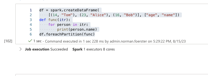 Python Pyspark Pyspark Sql Dataframe Foreachpartition Example Does - Sunset Design Collection - Retina Quality