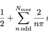 Plot My Code Is Not Plotting A Square Wave Python Using A Fourier