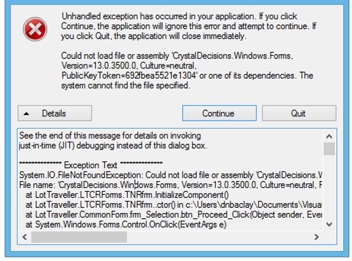 C Getting Crystal Report Error In Client Machine Stack Overflow - Premium Landscape Art Gallery - High Resolution