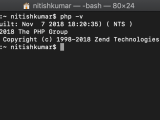 Macos Upgrading Php Cli Version On Mac Stack Overflow