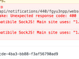 Java Spring Sockjs Error During Websocket Handshake Unexpected