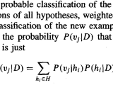 Probability Deriving The Bayes Optimal Classifier Mitchell Machine