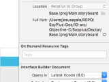 Ios How To Enable Autolayout In Storyboard Xcode 8 Stack Overflow