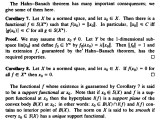 Functional Analysis Regarding Hahn Banach Theorem And Supporting