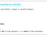 Time Complexity For Basic Multiplication And Division Algorithms