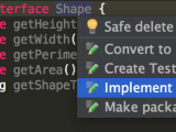 Editor Intellij Idea How To Add Interface Implementation To Classes