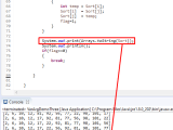 Java Sorting A 2 D Array By Copying It To A 1 D Array The Output Is