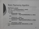 Opengl Raytracing Algorithm A Few Questions Stack Overflow