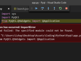 Pyqt Python Pyqt5 Pyqt5 Qtwidgets Import Qapplication No Module