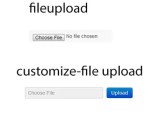 Css How To Customize The Input Type File Button And Text Box Stack