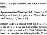 Real Analysis Some Questions About Weierstrass Approximation Theorem