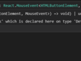Reactjs Onclick Type Void Is Not Assignable To Type Event