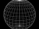 Html Html5 Canvas Wireframe Sphere In 2d Stack Overflow