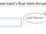 Html Bootstrap Input Textarea Float Label Css Stack Overflow