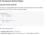 Angularjs Url Routing For Nested States In Ui Router Stack Overflow