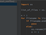 Rename File Names In A Folder Python Stack Overflow