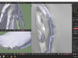 Subdivision Surface Shrinkwrap Modifier Creates Creases Blender
