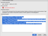 Python Pip Installing Packages Failed Stack Overflow