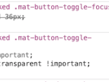 Css Angular Mat Button Toggle Focus Overlay Color Stack Overflow