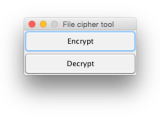 Application For Encrypting And Decrypting Files In Java Code Review