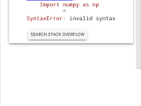 Python Error Importing Numpy In Google Co Lab Using Android Stack